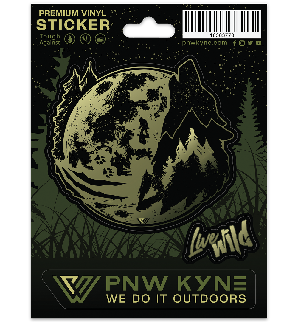PNW & Bigfoot Stickers - PNW KYNE